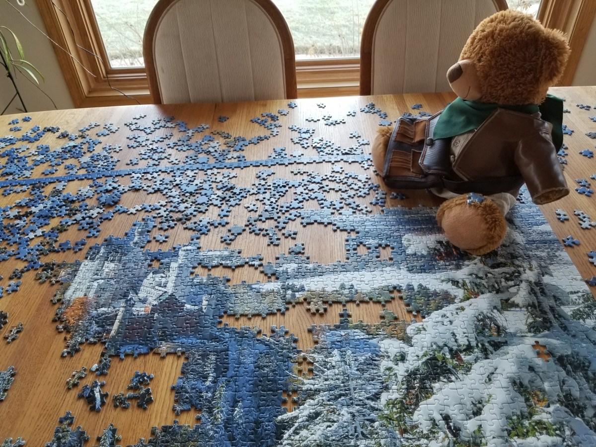 I finished a puzzle! – Roosevelt's Impossible Bucket List